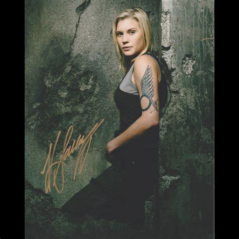 Katee Sackhoff Tattoo Katee Sackhoff Best Part Of A Home Gym Is