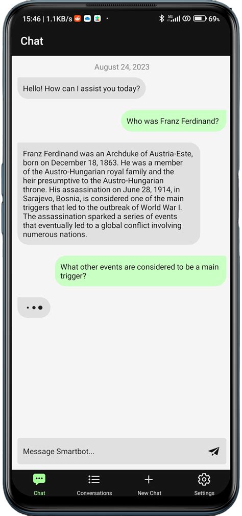Github Jorgenlt Smartbot A Native Android App Created With React Native On The Expo Framework