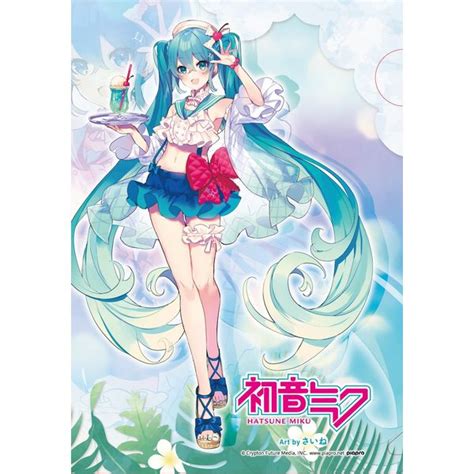 Hatsune Miku Melon Soda Float Figure Vocaloid Sweet Sweets Series
