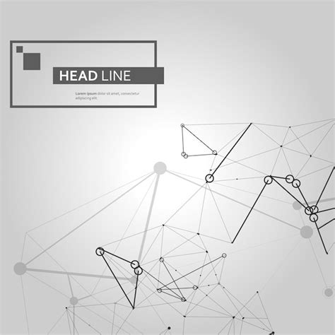 Premium Vector Vector Creative Idea Molecule Network Connection Modern Design Business