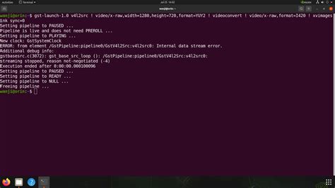 Jetson Agx Orin Camera Capture Error Jetson Agx Orin Nvidia