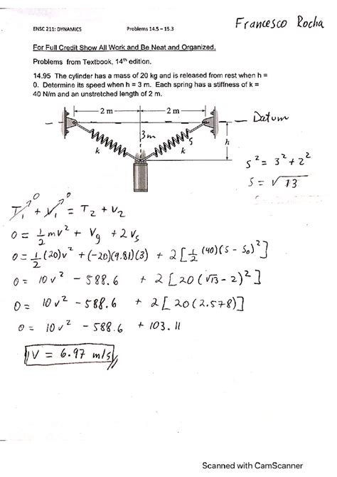 Ps Problem Set ENSC Studocu