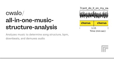 Cwalo All In One Music Structure Analysis Run With An API On Replicate