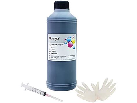 500ml Black Universal Dye Ink Refill Kit