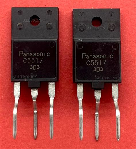 Genuine Color Tv Horizontal Output Transistor 2sc5517 To3pf Panasonic Alltronic Computer Singapore