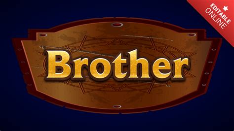 Brother League Of Legends Logo Text Effect Generator