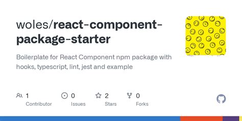 Github Wolesreact Component Package Starter Boilerplate For React Component Npm Package With
