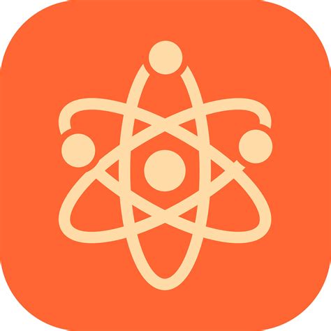 Atom Vector Icon 42265829 Vector Art At Vecteezy