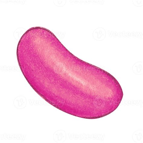 Watercolor Hand Drawn Jelly Bean 21384393 Png