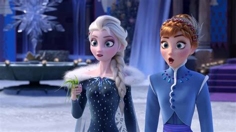 Anna Elsa Hd Olafs Frozen Adventure Wallpapers Hd Wallpapers Id 70906