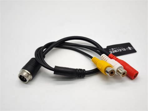 Amazon Com Elecbee Conector Gx Pin Male Air Plug Cable To Rca Dc Female Cable Cm