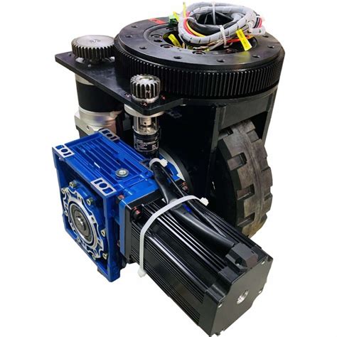 Zhlun Warehouse Robot Rubber Wheel For Agv Robot Transfer Cart Wheel Agv And Agv Damping Drive