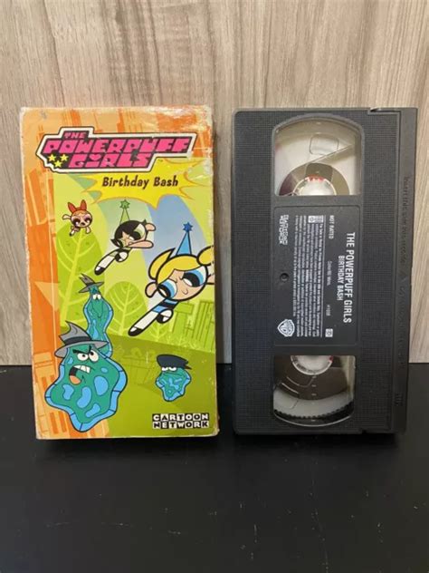 THE POWERPUFF GIRLS Birthday Bash VHS Slipsleeve PicClick UK