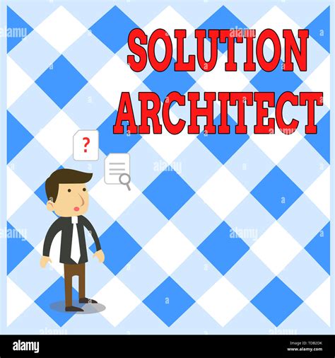 Handwriting Text Writing Solution Architect Conceptual Photo Design Applications Or Services