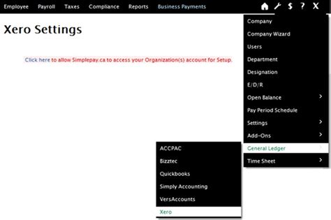 Integration With Xero User Manual