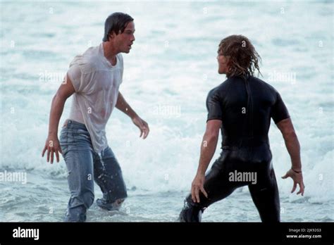 Keanu Reeves And Patrick Swayze Film Point Break Usajp 1991