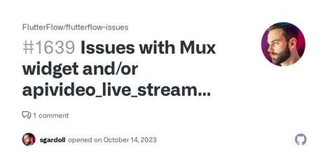 Issues With Mux Widget And Or Apivideo Live Stream And Or Flutter Native Device Orientation