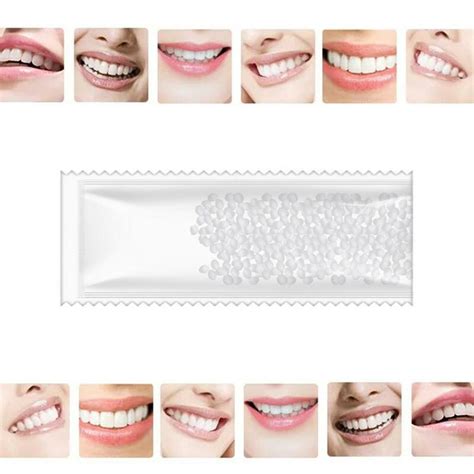 2550100g 임시 치아 교체 재료 치아 채움 솔리드 접착제 온도 누락 틀니 교체 Diy 치아 수리 치과 구강 위생