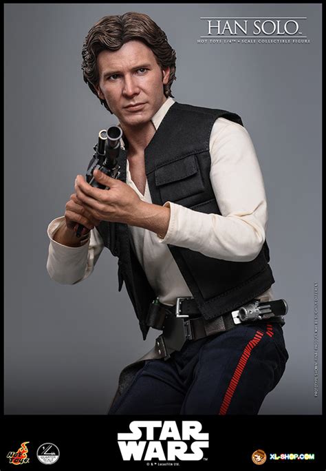 Hot Toys Qs026 Star Wars A New Hope 14th Scale Han Solo