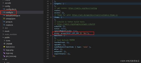 Antdpro项目跨域配置antd Proxy Csdn博客