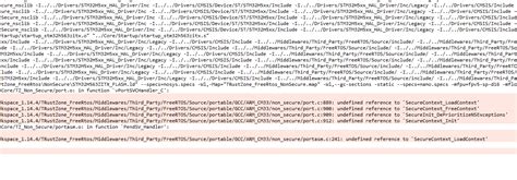 Solved Problem With Freertos In Trustzone Enabled Stmicroelectronics