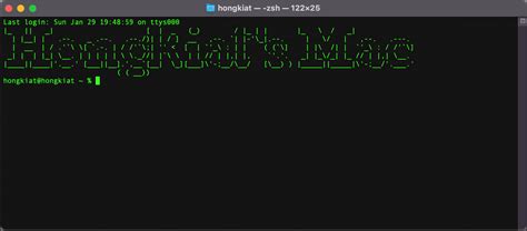 Customise Mac Terminal Startup Display Message Wp Fixall