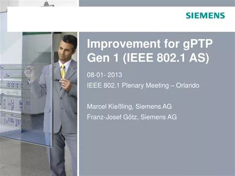 PPT Improvement For GPTP Gen 1 IEEE 802 1 AS PowerPoint Presentation ID 4153717