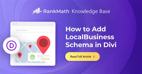 How To Add Localbusiness Schema In Divi Multiple Locations