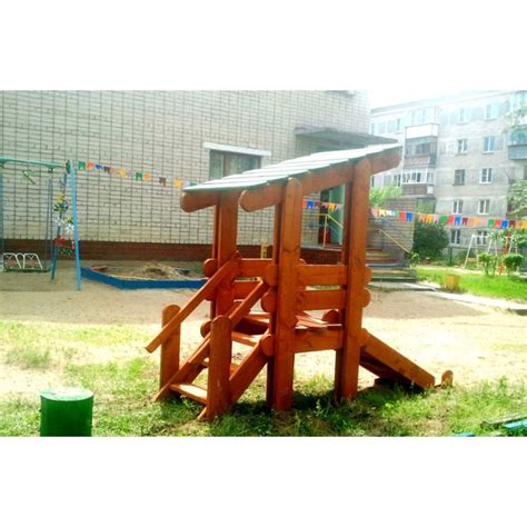 Игровые детские площадки, Уютный дворик, Купить Горка №9 ГК - 09 с ...