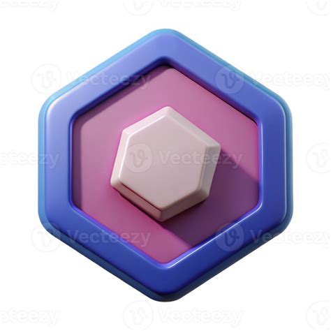 Notable Gothic Octagonal Badge With A Central Square Geometric Crisp Edges With Scalable