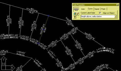 Updated Dynamic Label AutoCAD Land Desktop Tutorial Documentation