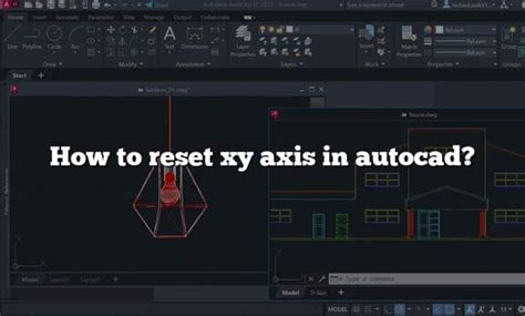 How To Reset Xy Axis In Autocad How To Reset Xy Axis In Autocad