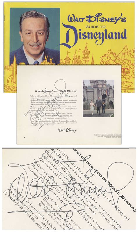 Sell Or Auction Your Walt Disney Signed Check Autographed