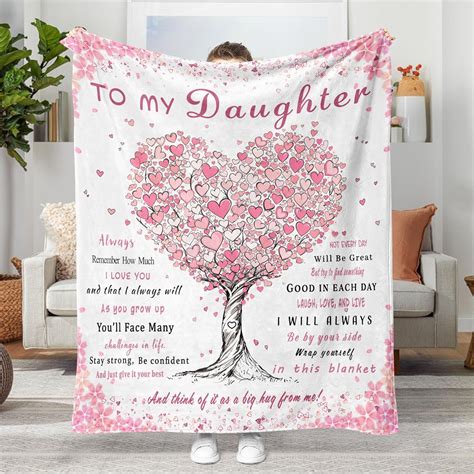 Aipon Daughter Ts Blanket Birthday T For Daughter