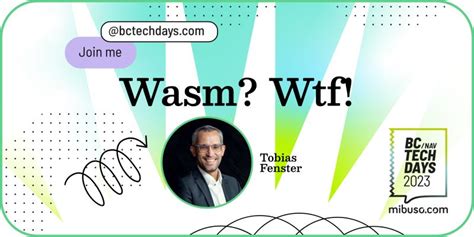 tobias fenster on linkedin webassembly wasm msdyn365bc