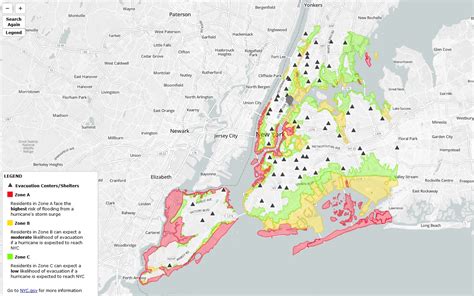 Aia Ny Design For Risk And Reconstruction Nyc Hurricane Evacuation Map