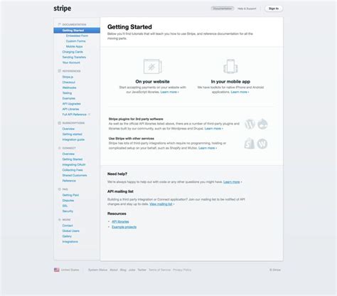 Stripe Documentation Mobile App Coding App