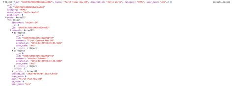 Javascript Angular Displaying Data In A Deep Populated Object Stack
