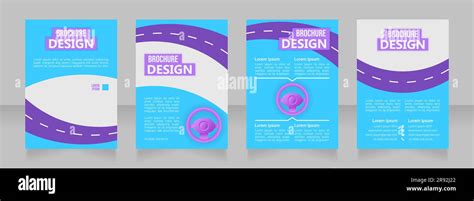 Private Driver Classes Blank Brochure Design Stock Vector Image And Art