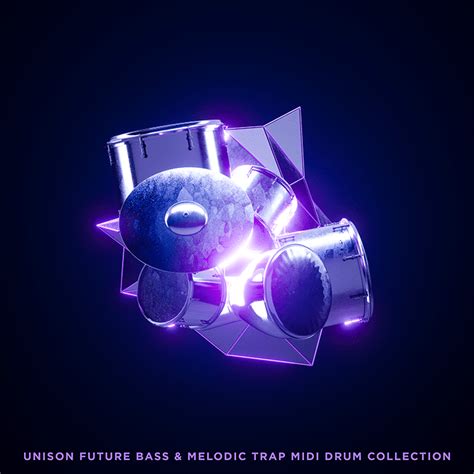 Unison Future Bass And Melodic Trap Midi Drum Collection