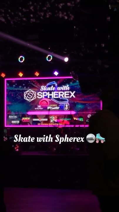 skate w spherex 🛼🪩 i met so many cool people at this event can t wait for the next one youtube