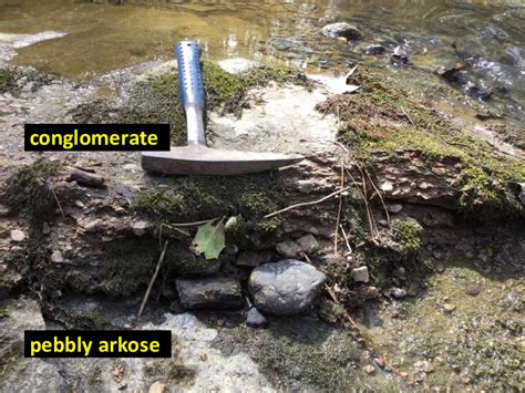Fine Cobble And Coarse Pebble Conglomerate With Interbedded With Pebbly