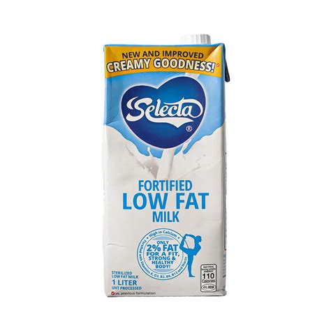 Selecta Fortified Filled Milk Low Fat 1l