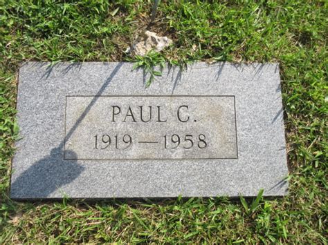 Paul C Bohn 1919 1958 Find A Grave Memorial