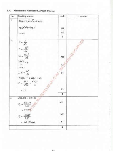 2018 Kcse Knec Math Alt A Pp2 Marking Scheme Textmark Pdf 2018 Kcse Knec Math Alt A Pp2 Marking Scheme Textmark Pdf