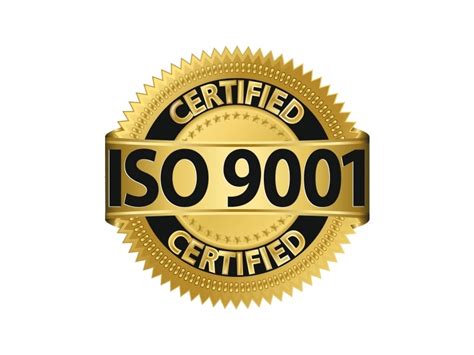 Iso 9001 Certified Logo Vector File Download Logowik