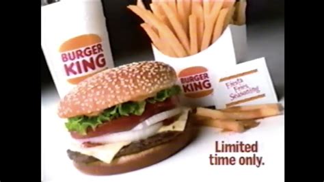 Burger King Fiesta Whopper Commercial 1998 Vhs Rip Youtube