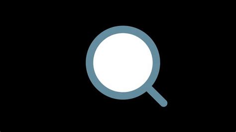 Magnifying Glass Animation Stock Video Footage For Free Download