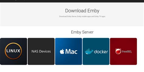 how to install emby media server on linux