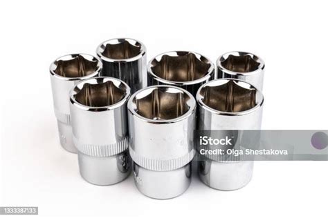 수리도구 크롬 역학 도구 세트 상점 소켓 세트 손 도구 다양한 메트릭 소켓 고급 품질의 크롬 바나듐 강철로 만들어졌습니다 강도 내구성 및 부식 방지 0명에 대한 스톡 사진